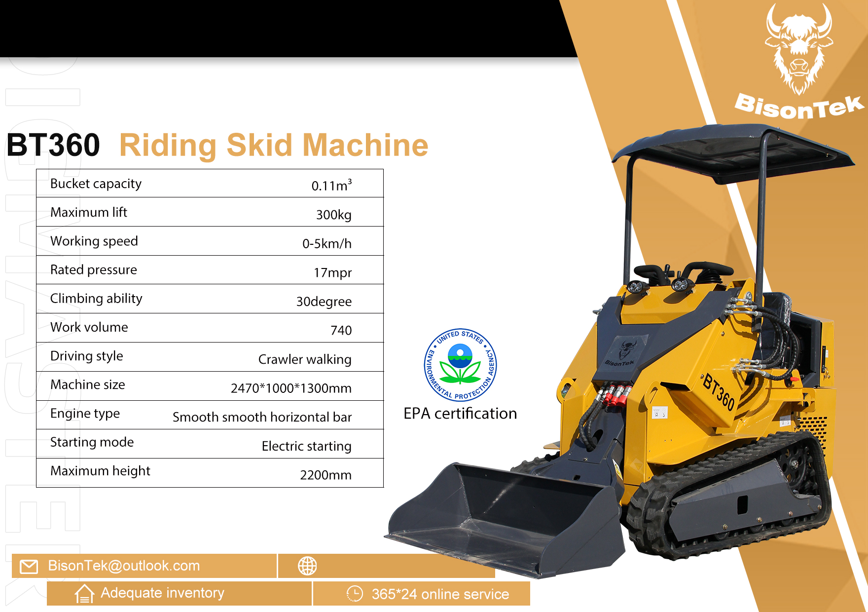 BT360 Skid Steer-Skid Steer-DigMaster Group